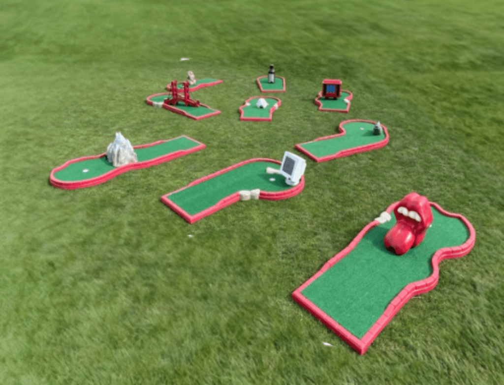 Mini Golf - Blue Balloon